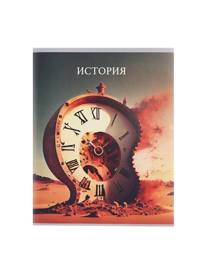 Предметная тетрадь по истории Calligrata TOP Школьный стиль, 48 листов, в клетку, со справочным материалом, пластиковая обложка