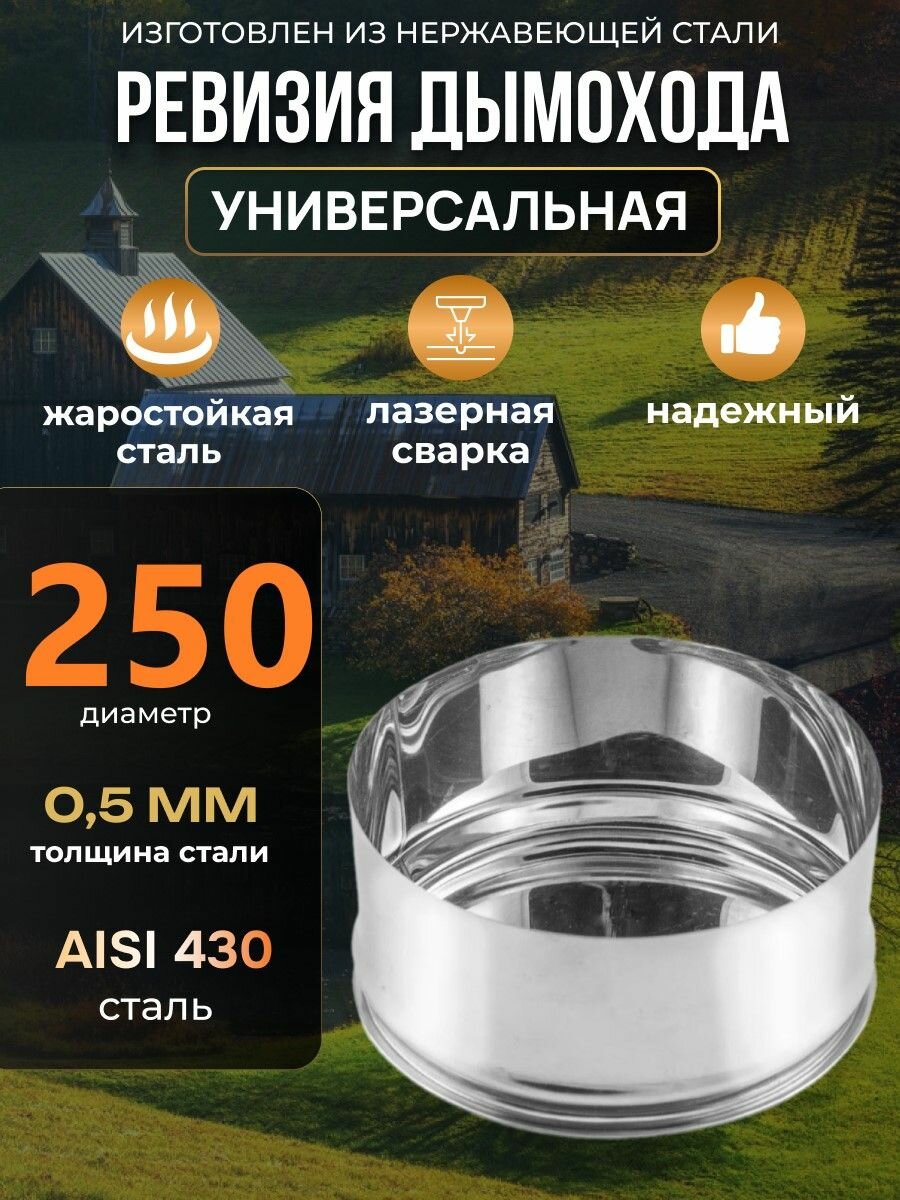 "Феникс" Ревизия D250 (430/0,5 мм + Нерж.)/папа