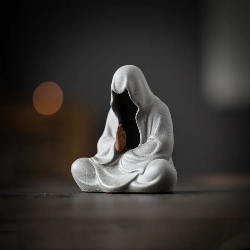 Керамическая статуя Будды QIANFANEIVES 2