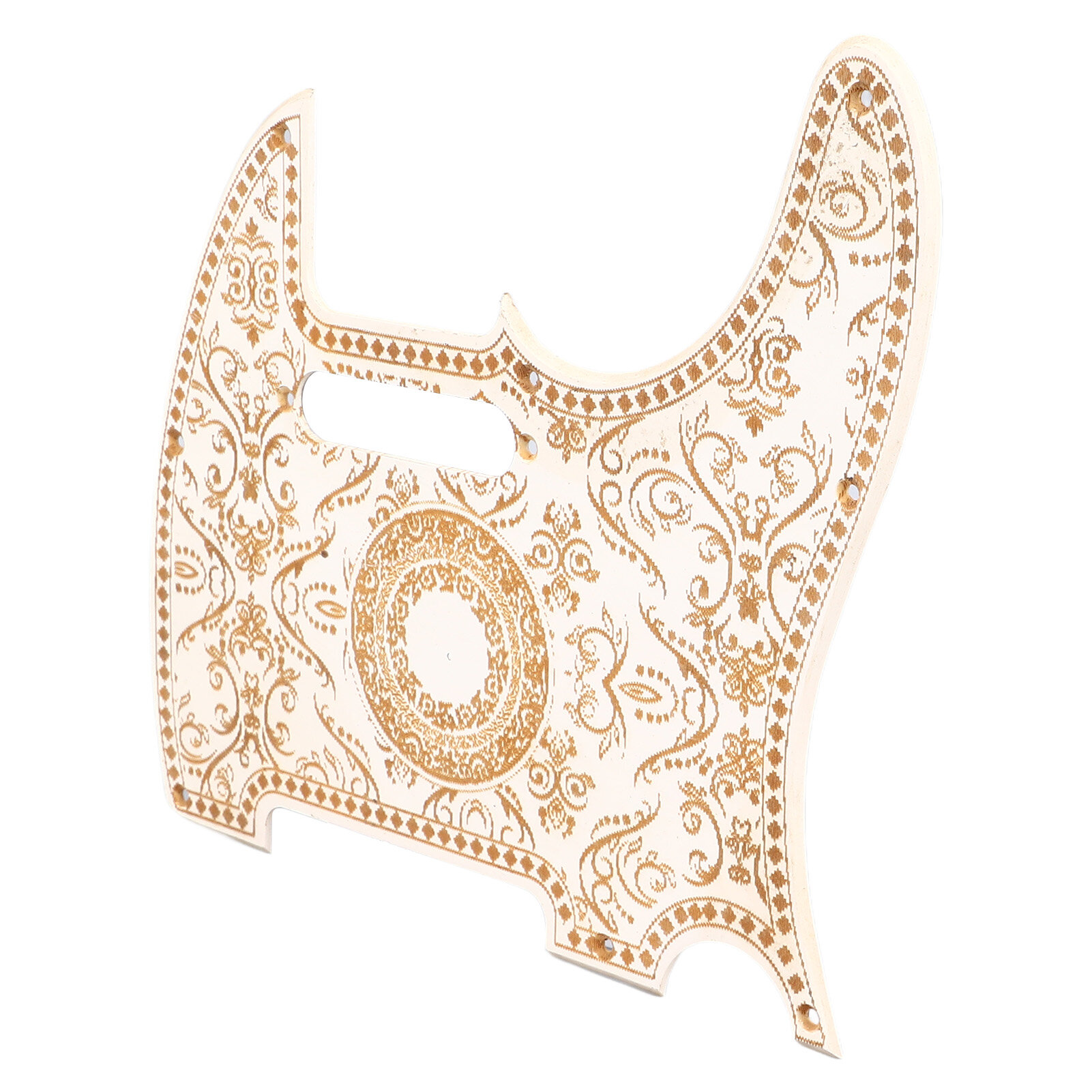 Накладка для акустической гитары, прочная электрогитара из ПВХ, защита от царапин для защитной пластины TL GQ233, белая резная