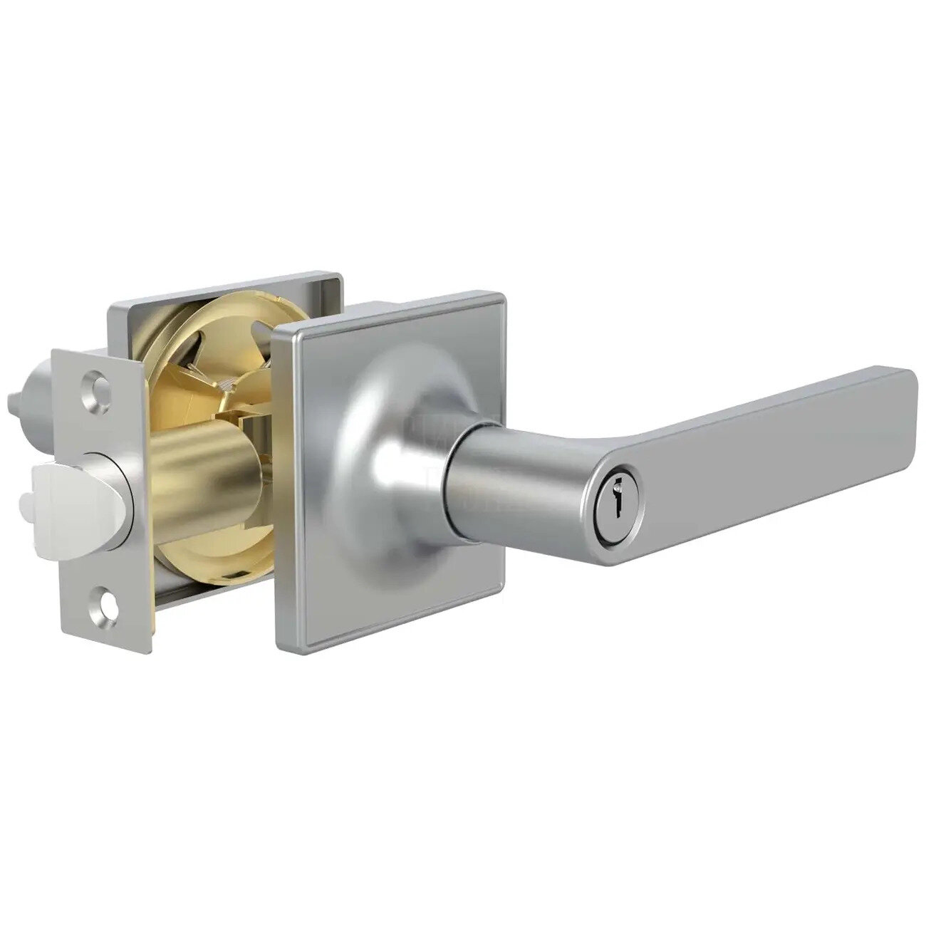 Ручка Punto (Пунто) защелка DK710 ET (кл./фик.) хром