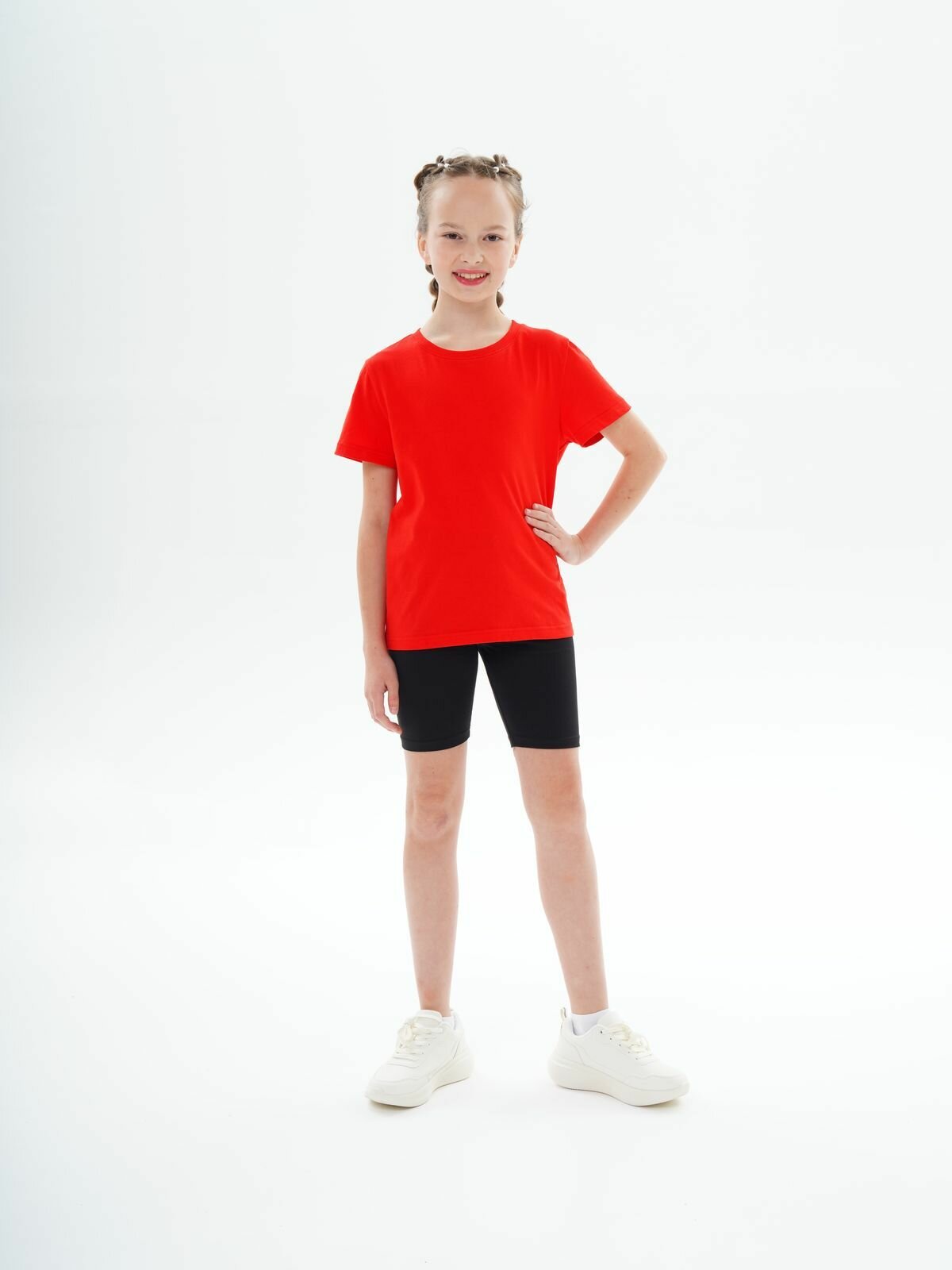 Велосипедки Kari Kids Весна-лето 2026, размер 8-9, черный — фото 1
