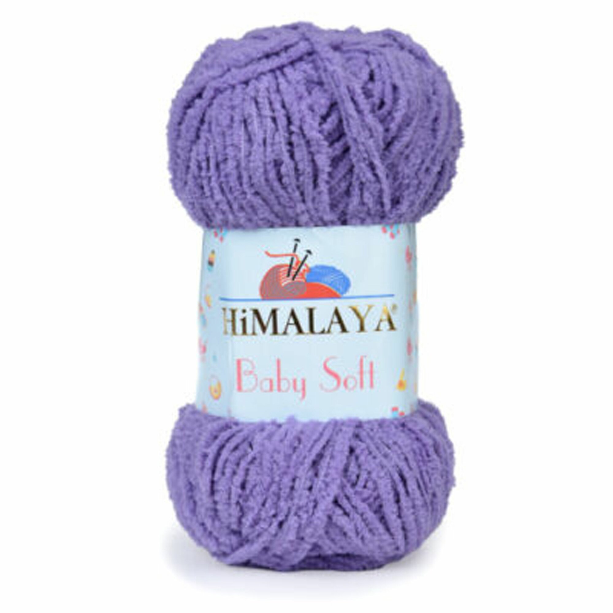 5 Мотков, Himalaya BABY SOFT, 100% Полиэстер / 50 гр. - 115 м, Цвет-73612