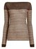 Джемпер Proenza Schouler White Label Britta, размер 0, коричневый
