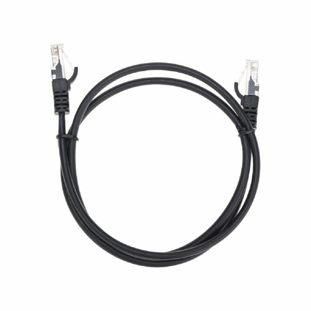 Rexant Патч - корды сетевые, телефонные 02 - 0102 - 1 Патч - корд U UTP, CAT 5e, RJ45 - RJ45, 26AWG, LSZH, черный, 1м