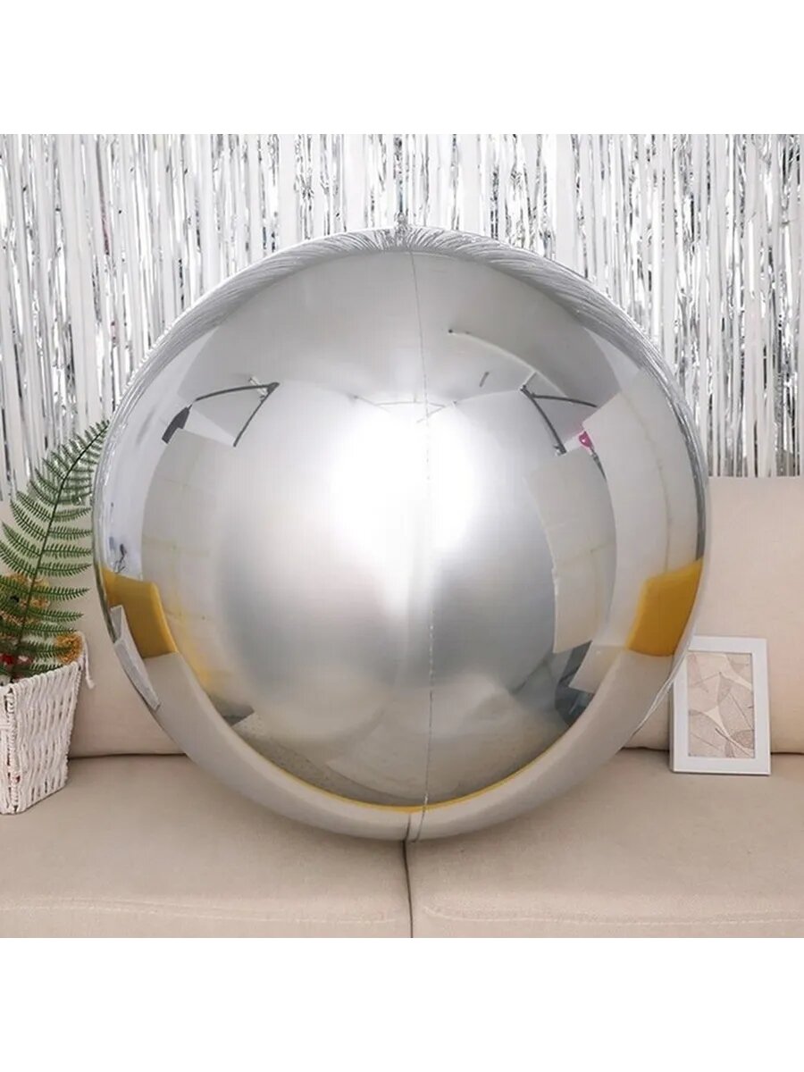 Зеркальный шар-сфера для праздника 50 дюймов