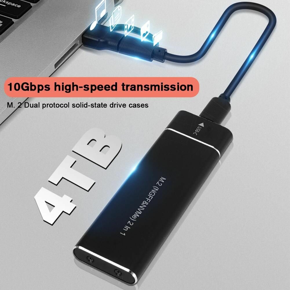 USB-кабель для передачи данных и твердотельный накопитель M.2, Черный единый протокол NGFF