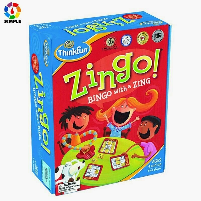 ThinkFun Zingo Bingo Award Winning Preschool Game настольные игры