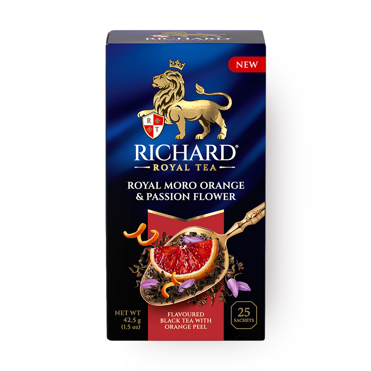 Чай чёрный Richard Royal Moro Orange & Passion Flower в пакетиках, 25 пак.