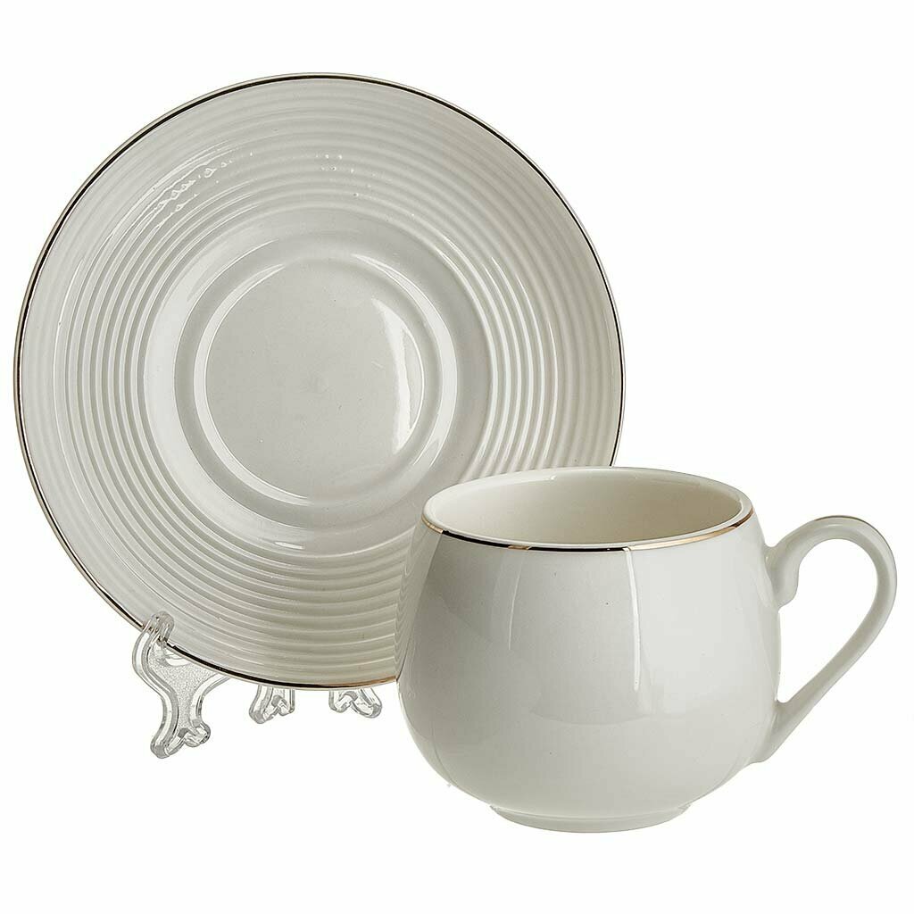 Набор чайный 4 предмета 240 мл в подарочной коробке Ф5-046Р/2 "Lotus"