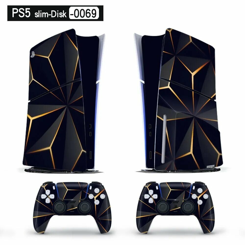 Подходит для сменного корпуса PS5 SLIM, прост в установке, ударопрочен и устойчив к царапинам