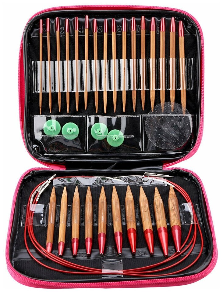 Высококачественная съемная карбонизированная бамбуковая кольцевая игла