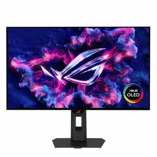 ASUS 27" Монитор ROG STRIX OLED XG27AQDMGR, 2K 240 Hz, 0.03 ms, OLED, G-SYNC, HDR400, черный матовый, хаки