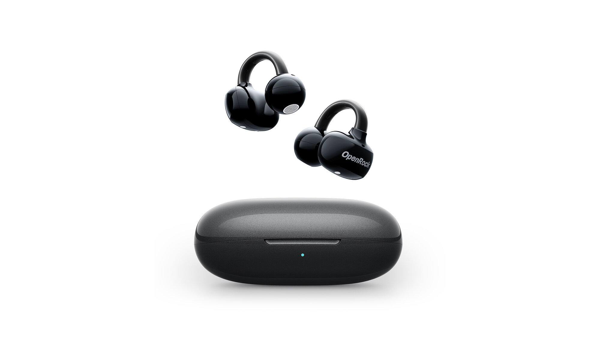 Открытые спортивные ONEODIO OpenRock E black, 20–20 000 Гц, Bluetooth: 6.0, влагозащитные — фото 1
