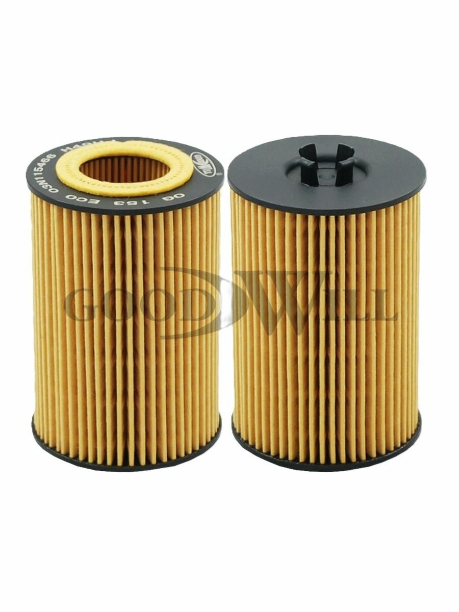 Фильтр масляный двигателя для а/м SEAT Leon; VW Crafter / Сеат Леон, Фольксваген Крафтер, Goodwill OG153ECO