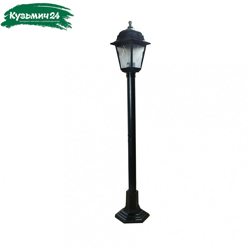 Светильник уличный Uniel UUL-A01Т напольный, 60 Вт, E27, IP44, черный