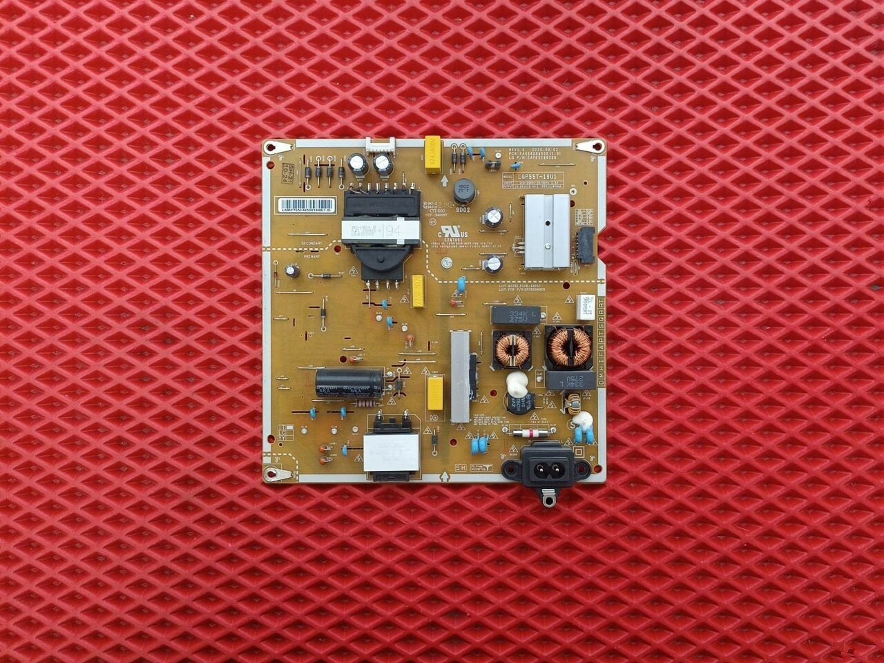 Блок питания (PSU) EAX68284302 (1.0) для телевизора LG 55UP76506LD в надёжной упаковке
