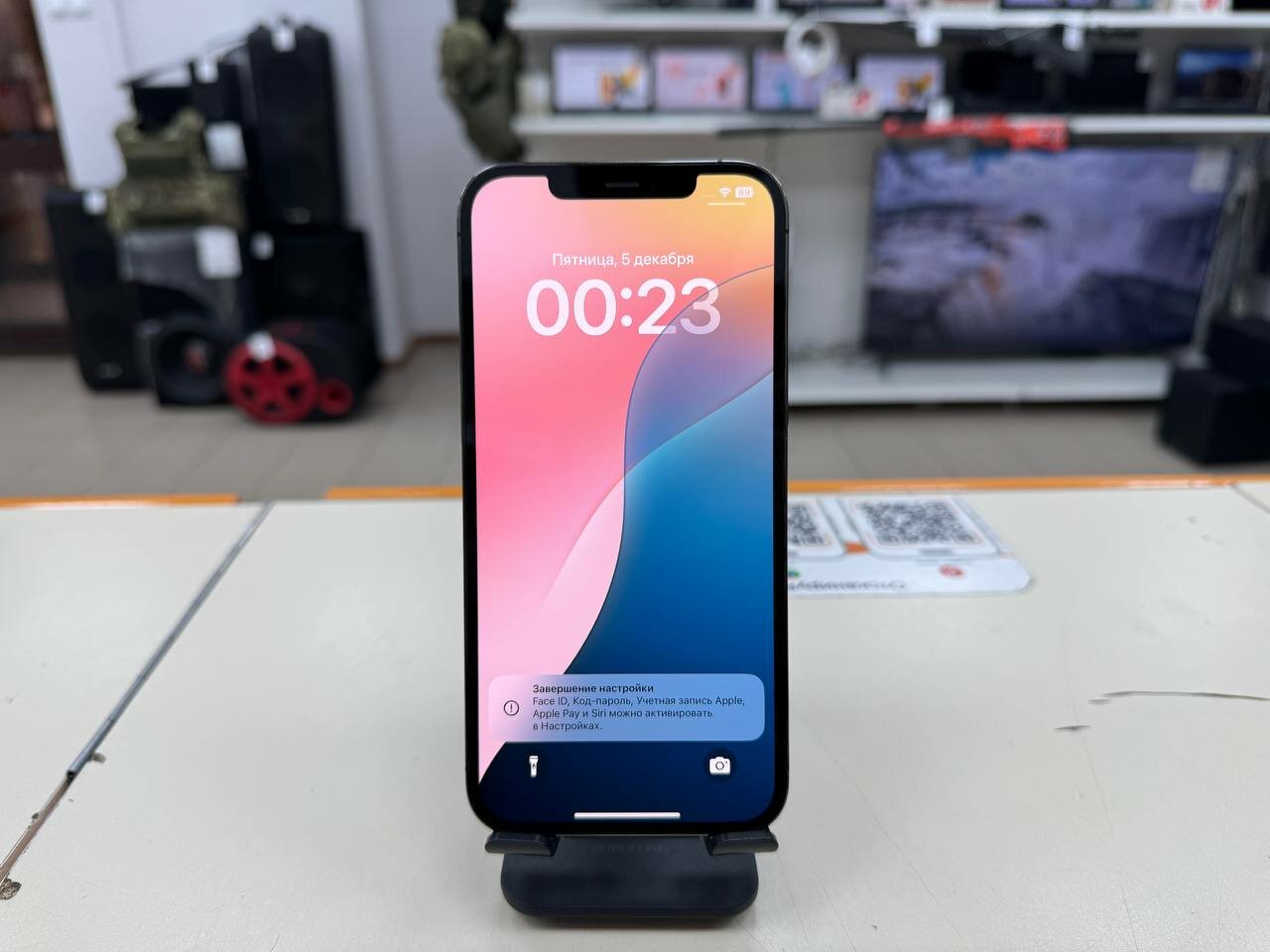 Смартфон Apple iPhone 12 Pro Max 256GB Graphite(состояние отличное), РСТ, уцененный товар
