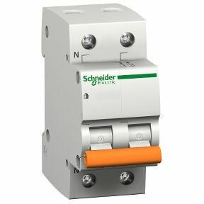 Автоматический выключатель 25А 2p ВА63 С Schneider 11215