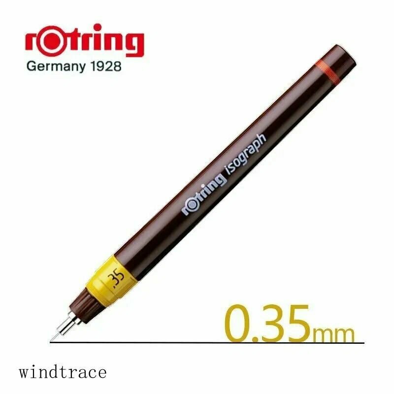 Изограф Rotring 0.35 мм профессиональная капиллярная ручка