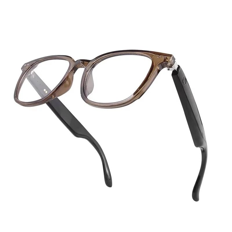 Smart Glasses GS07 Eyeglasses UV Protection Color Change Lenses Wireless Calls Earphones Bluetooth5.4 Voice Assistant Sunglasses