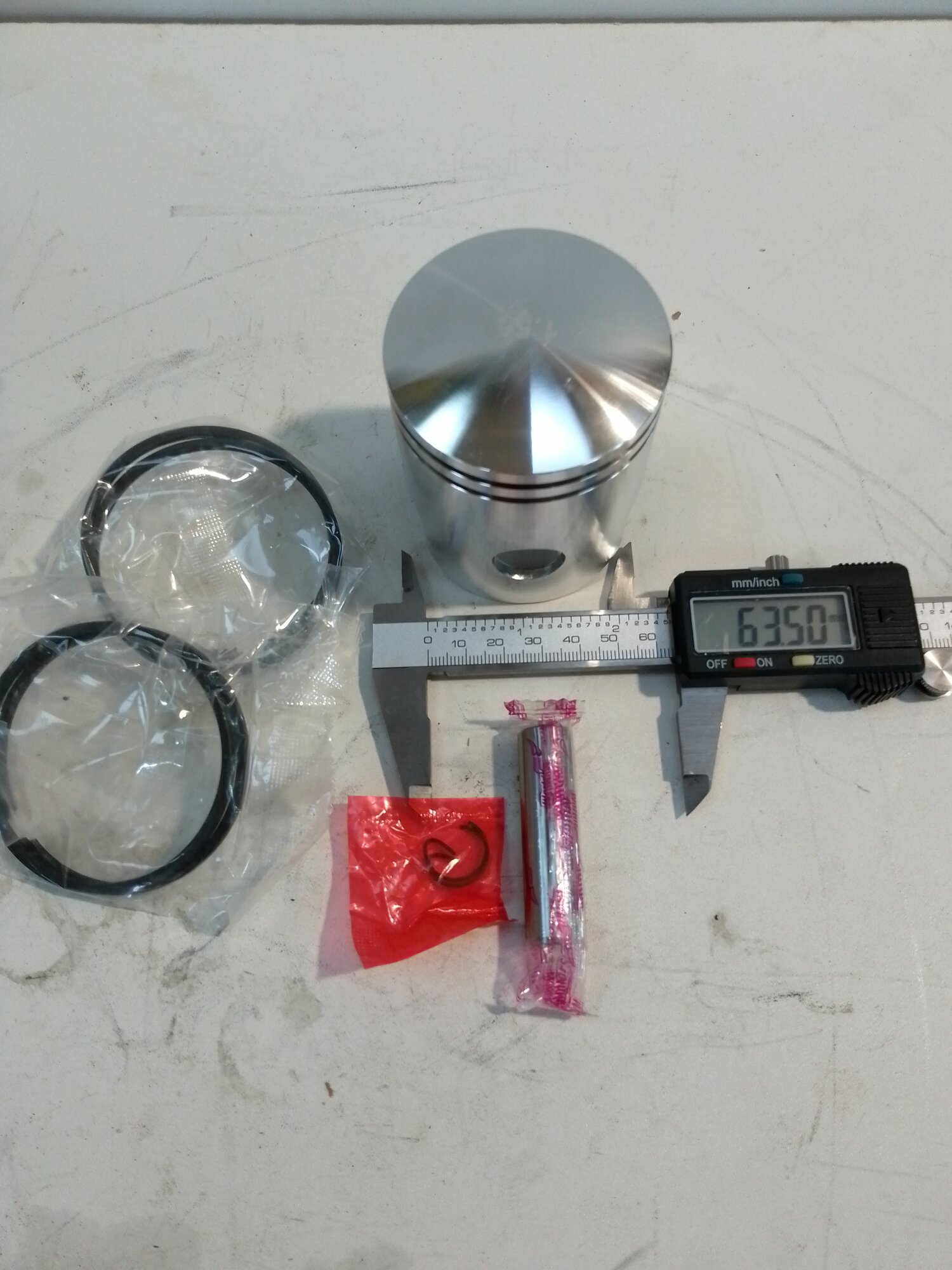 Поршень Сова 175 см, 6 ремонт (2 комп. колец, палец, стоп. кольца)