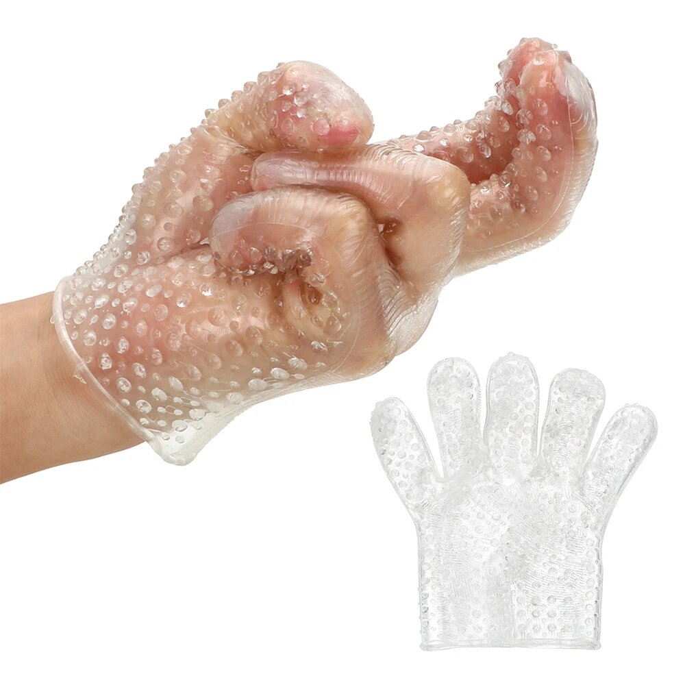 Женская мастурбация, перчатки для флирта, товары для взрослых, стимулятор клитора, рукав для пальцев, игры для взрослых, секс-игрушки для женщин