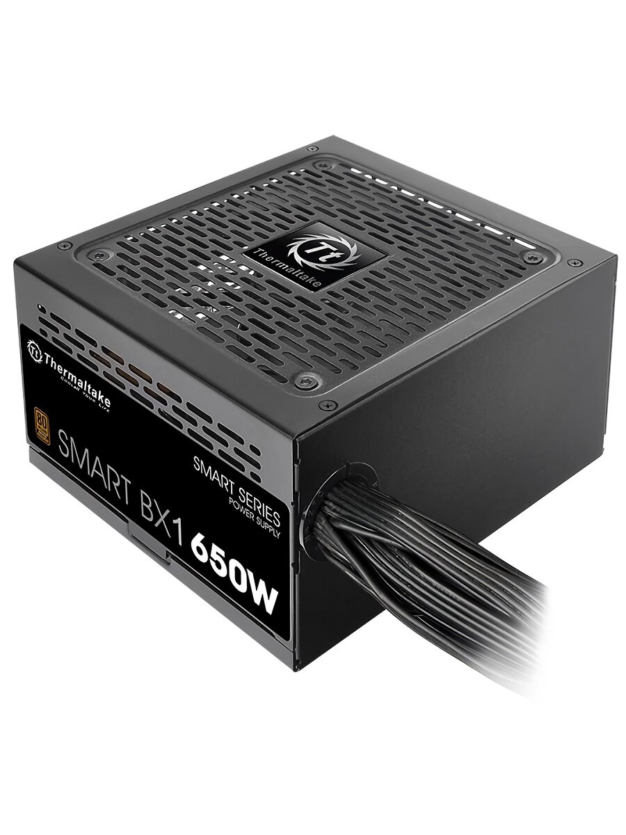 Блок питания Thermaltake Smart BX1, 650W, 120mm, 80Plus Bronze, APFC, черный