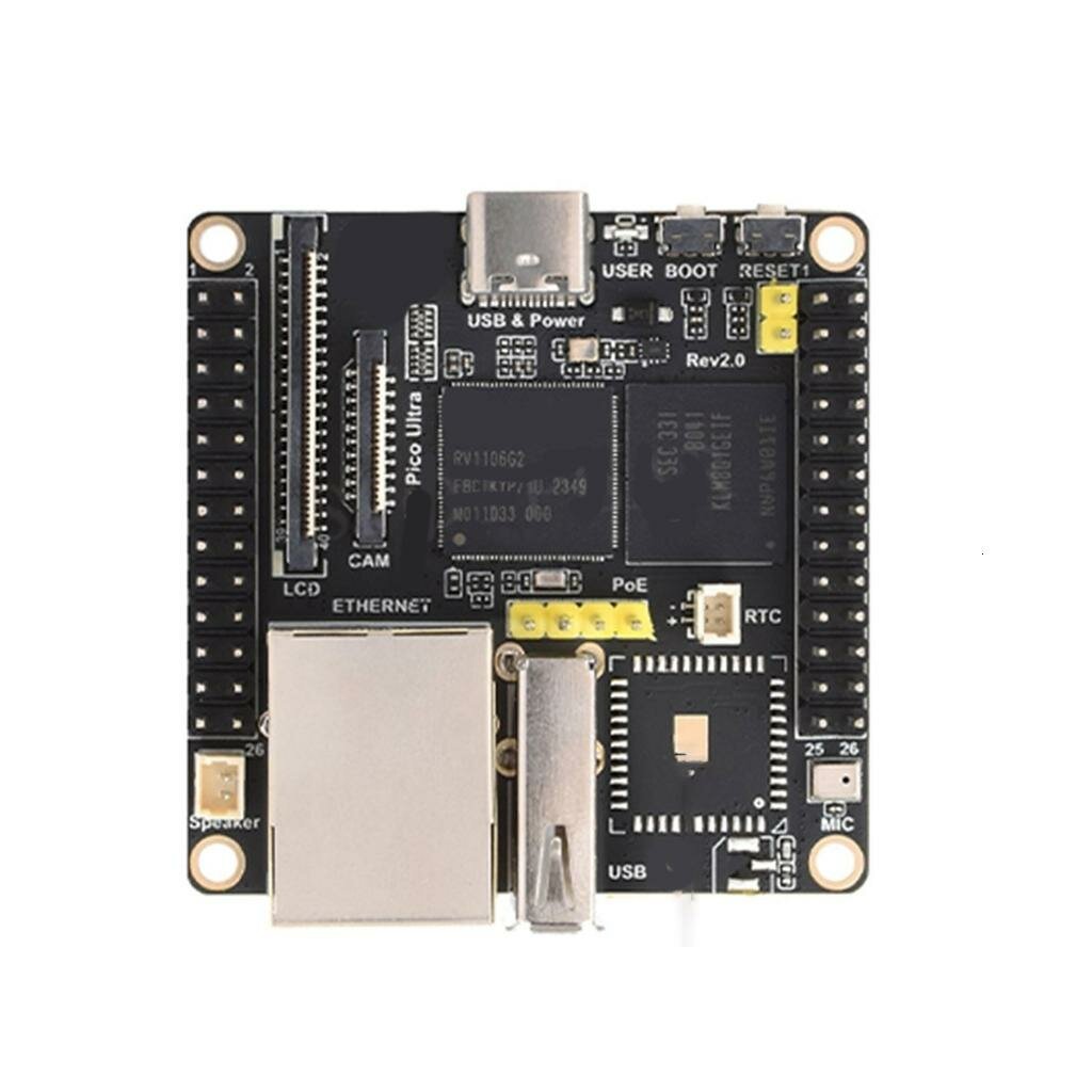 "Ультра B Onboard EMMC-8GB WiFi6 RV1106G2 с аудио", Нет Wi-Fi - Никакого ПО