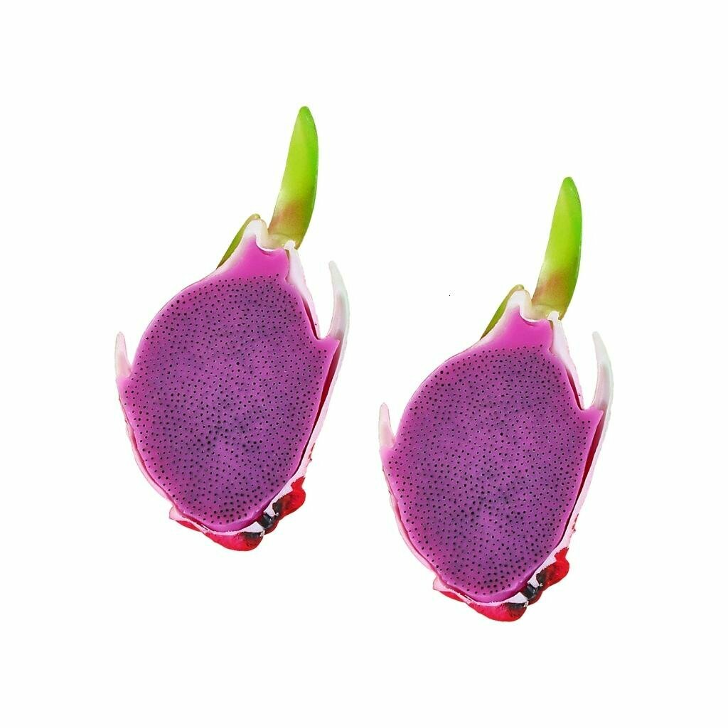 Силиконовая игрушка в форме питайи, имитирующая выдавливание прыщей, 2шт