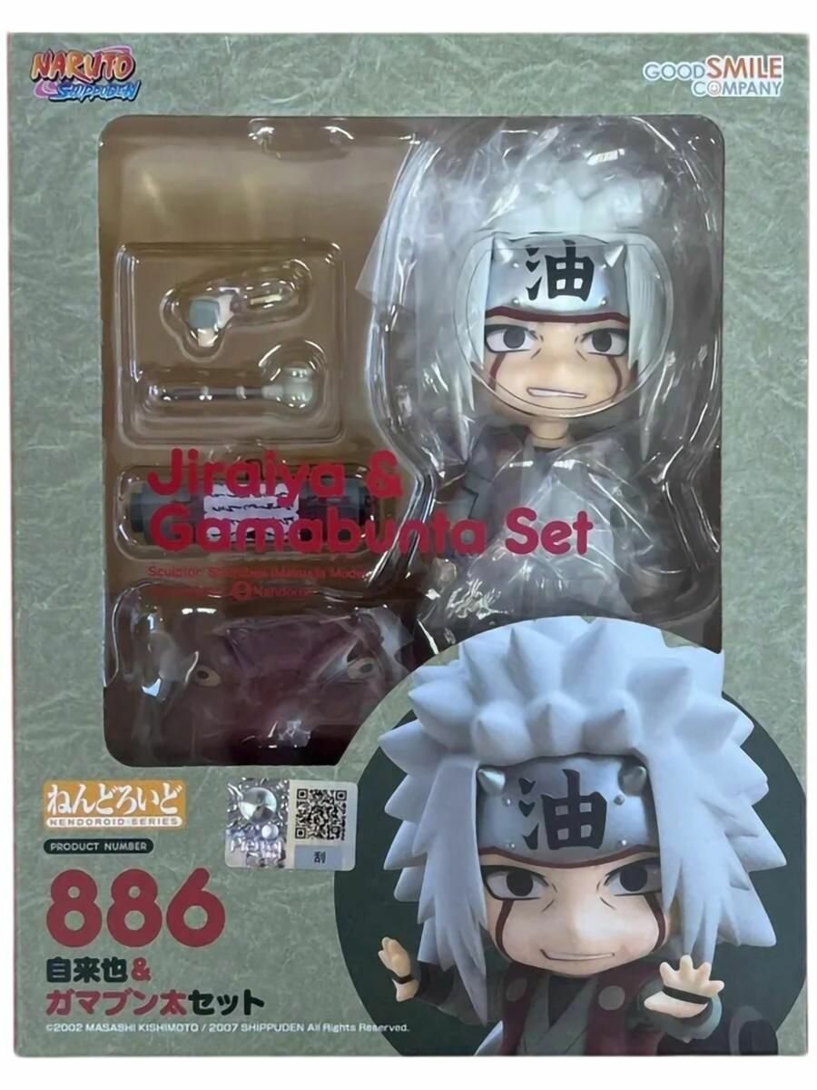 Фигурка Good Smile. Nendoroid - Naruto: Jiraiya & Gamabunta