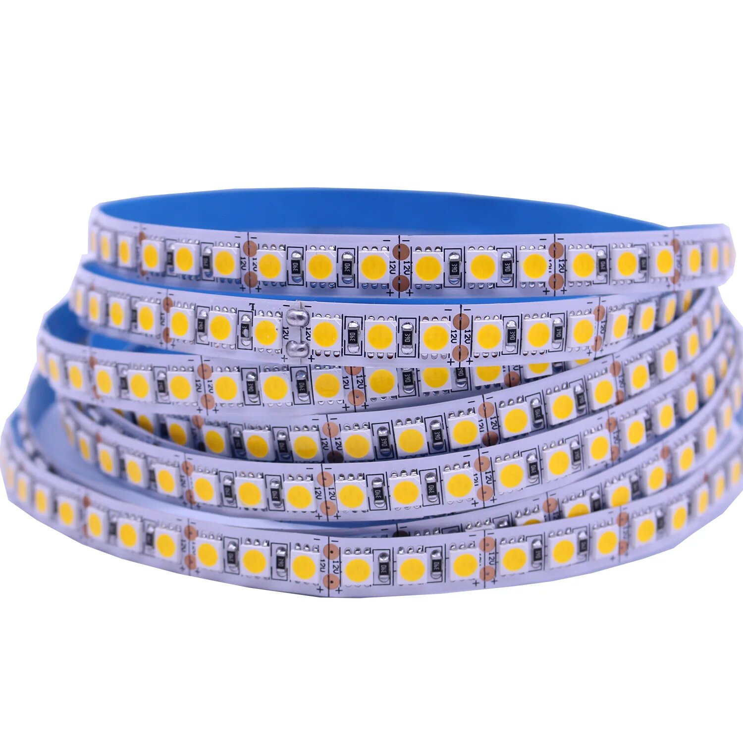 Светодиодная лента RGBWW 5050 12В 5м, 600 LED, 24V, IP20, 400