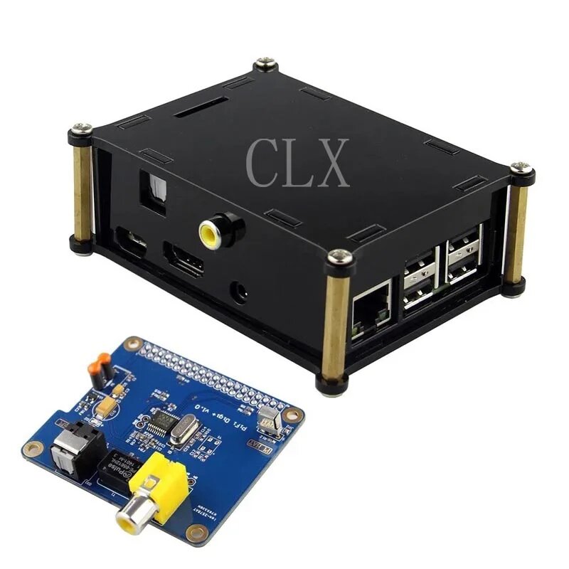 HIFI DiGi+ Звуковая карта с корпусом для Raspberry Pi