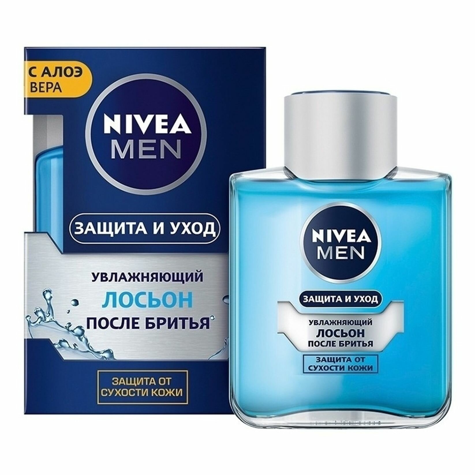 Лосьон после бритья Nivea Men Защита и уход с алоэ вера увл