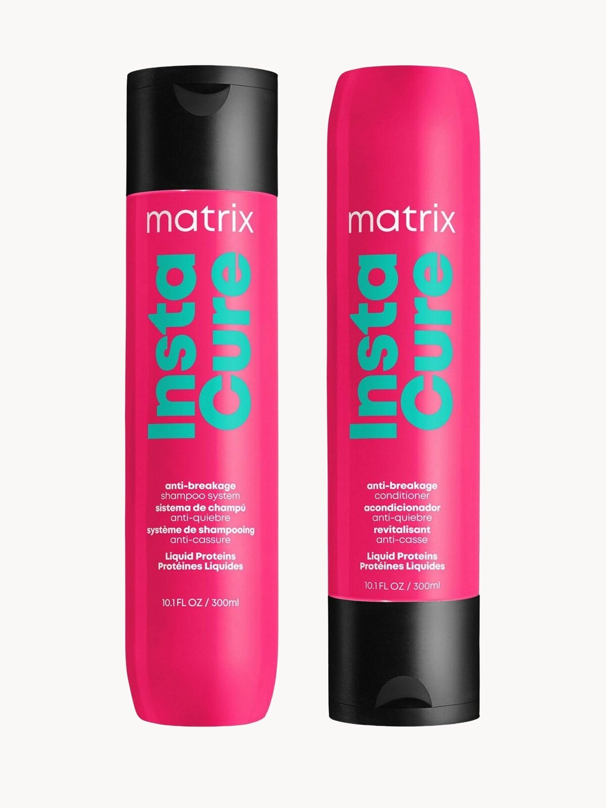 Matrix Набор против ломкости и пористости волос Total results Instacure: шампунь 300 мл + кондиционер 300 мл