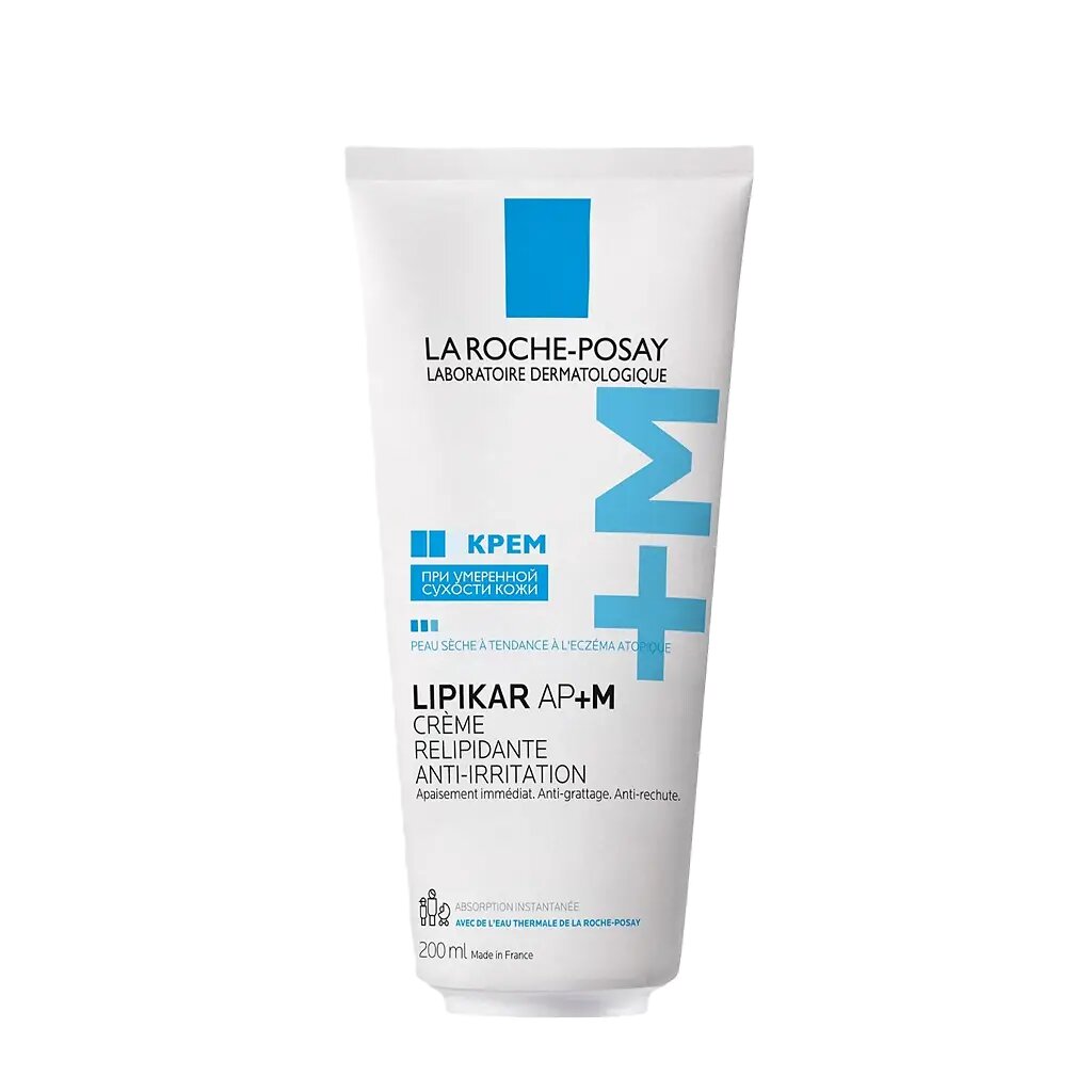 La Roche-Posay Lipikar AP+M Липидовосполняющий крем для сухой, очень сухой и склонной к атопии кожи 200 мл 1 шт