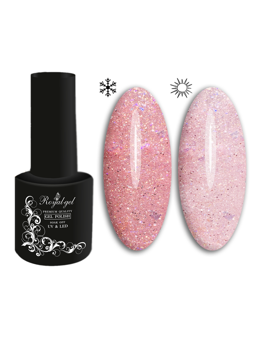 Гель лак Royal-gel "Платинум Термо" OBMJ 03 5 мл.