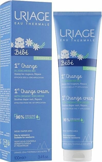 URIAGE Защитный крем под подгузник Bebe 1er Change Cream