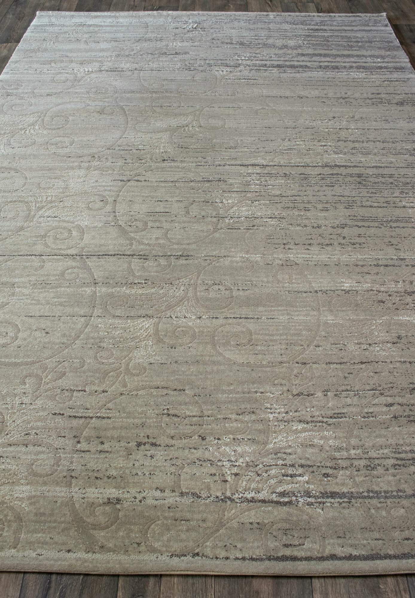 Ковер на пол прямоугольный в гостиную, спальню, детскую, Патара, 0110, Турция, бежевый, 2*3 м