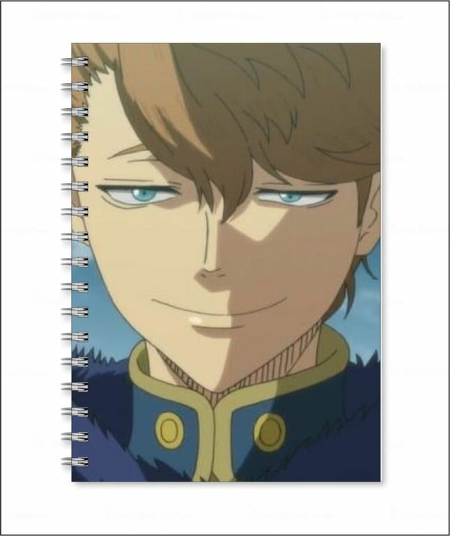 Тетрадь Черный Клевер, Black Clover №18, А4