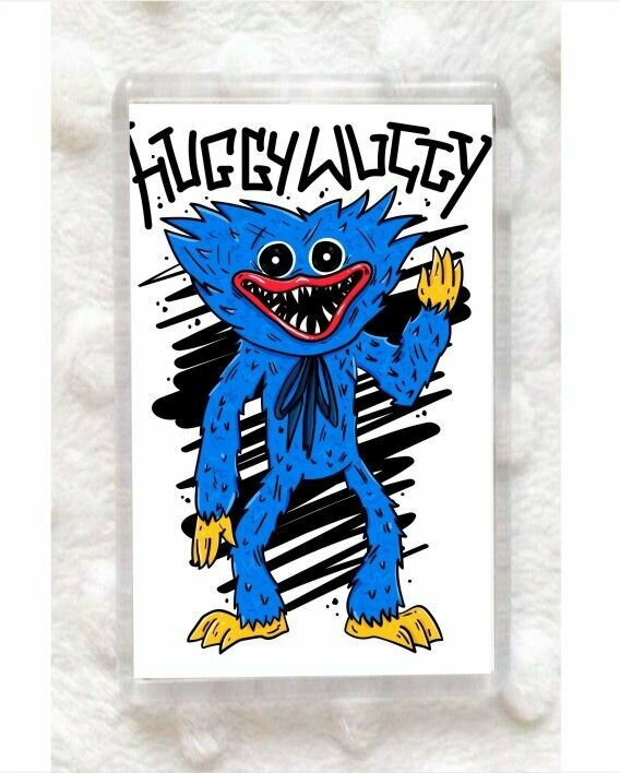 Магнит акриловый Хагги Вагги, Huggy Wuggy №3