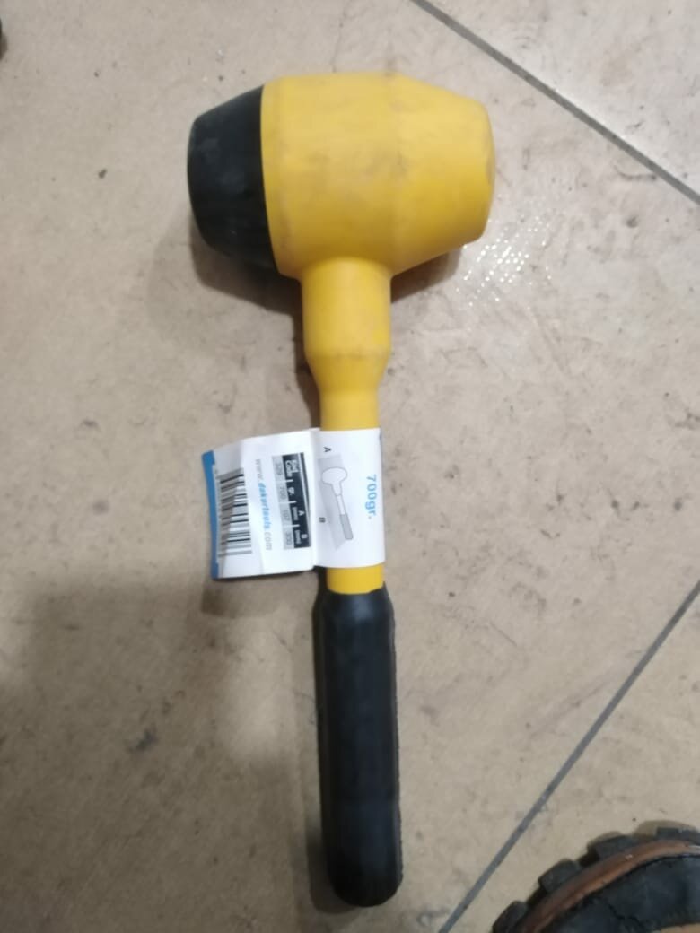 Dekor Молоток резиновый 700 г арт. 329 DEKOR