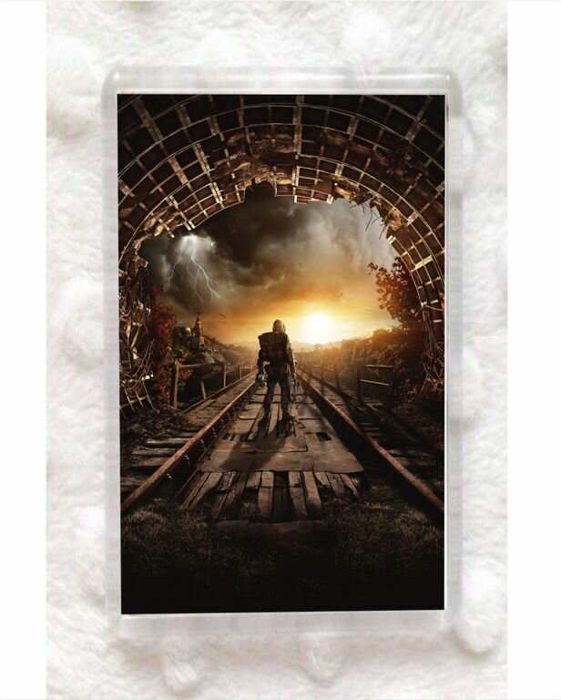Магнит акриловый Metro 2033 № 3
