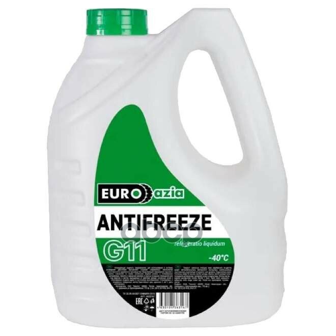 Антифриз зеленый евразия G11 10кг СВ-Хим арт. 4633174