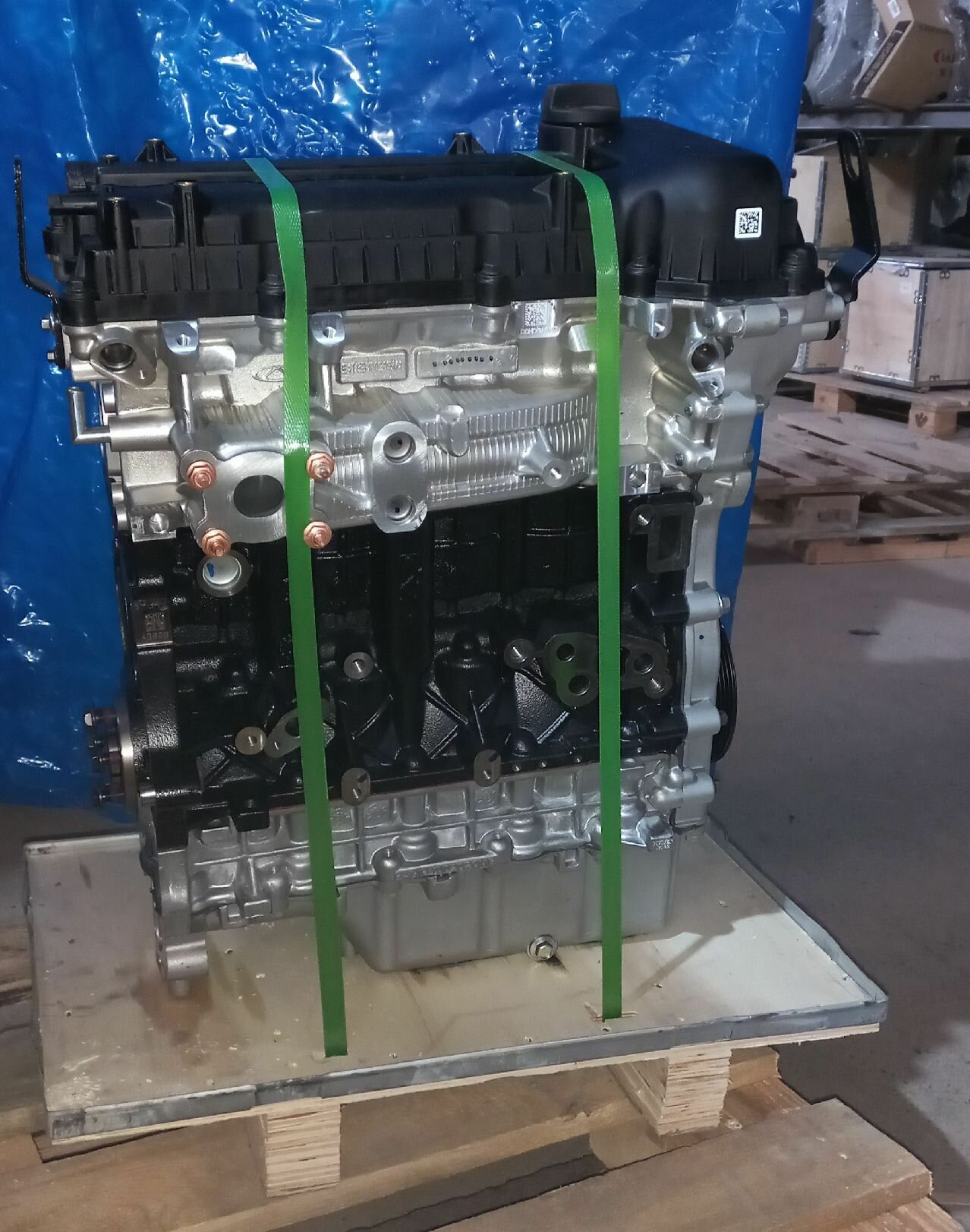 Двигатель в сборе (E4T15B) Chery Tiggo 7 [1.5 16V 6MT внедорожник Turbo] DT1BJ0000E44AA