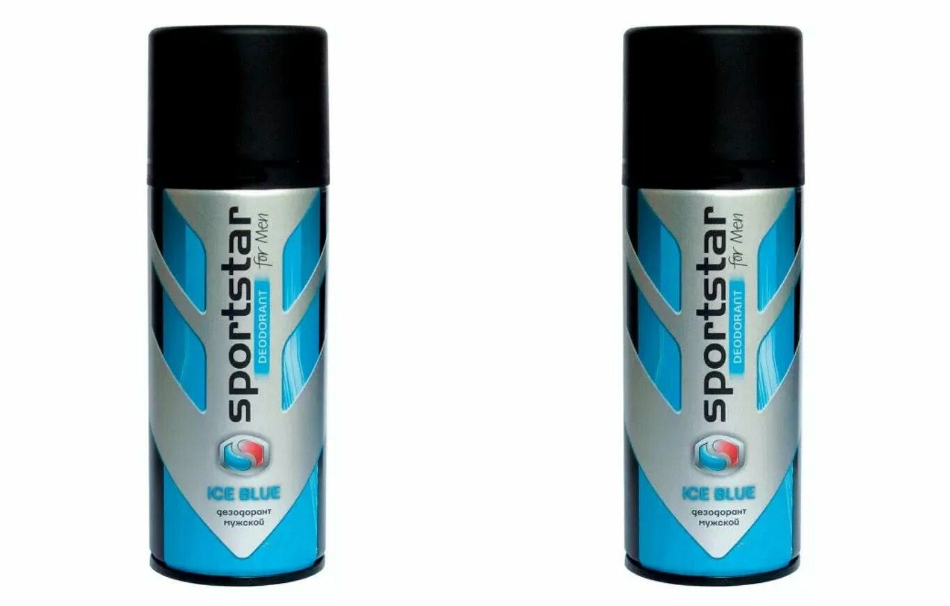 SportStar Дезодорант-спрей мужской Ice Blue, 175 мл, 2шт