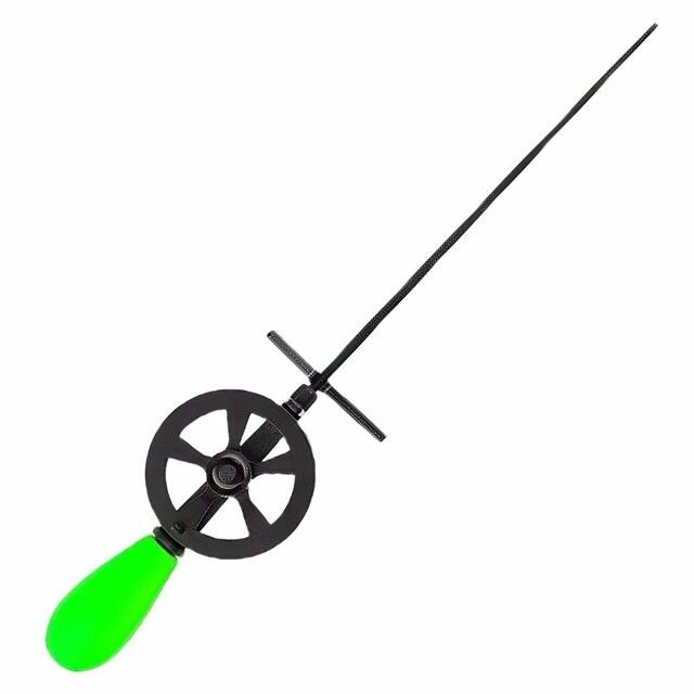 Удилище Akara Ledeer N катушкой Green (хлыст поликарбонат) HFBL-G