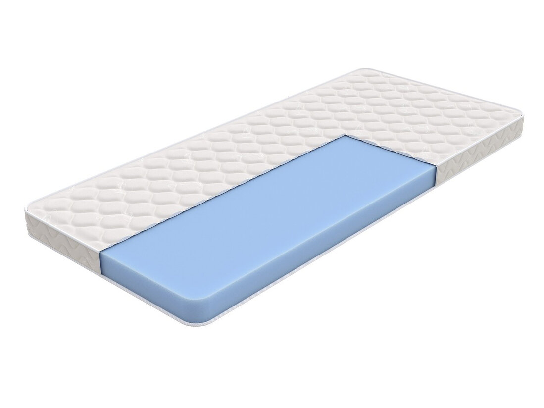 Матрас Орматек Флекс Ролл, беспружинный, 160x200х9 см, двухспальный, двусторонний, съемный чехол