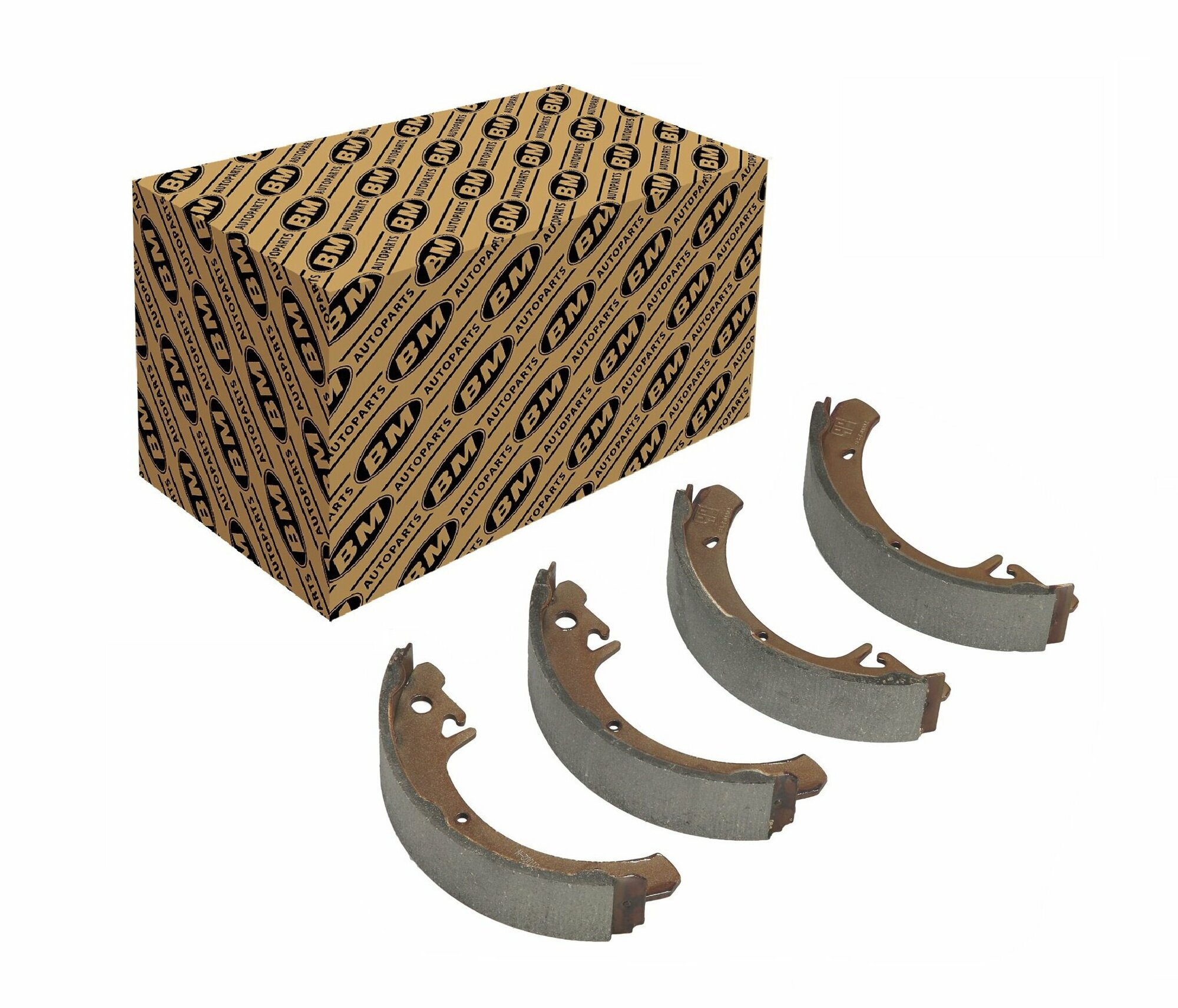 Колодки тормозные барабанные зад прав лев BM BS 1002
