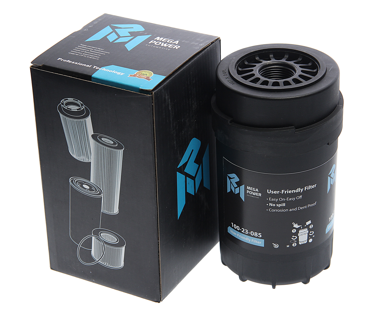 Фильтр масляный ГАЗ-3309,3310 (дв. CUMMINS) MEGAPOWER